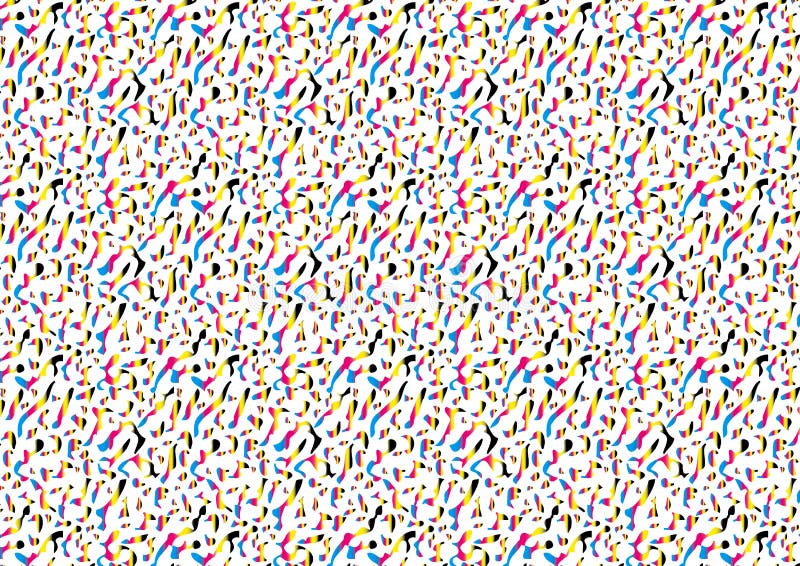 Colorful Unique Background Pattern. Abstract Modern Illustration ...