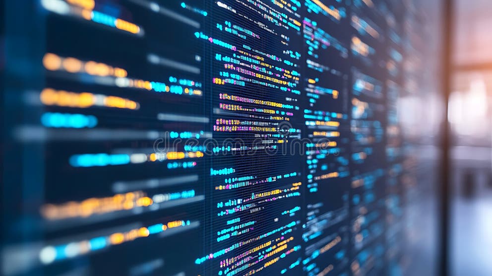 Code Programming Software Data It Technology Digital Computer Script Development Abstract