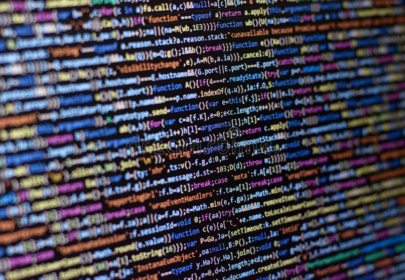 Abstract code background stock photo. Image of cyberspace - 245098540