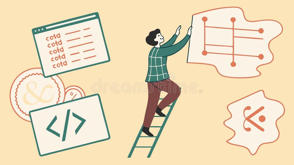 Abstract Coding Interface Stock Illustrations – 15,209 Abstract Coding ...