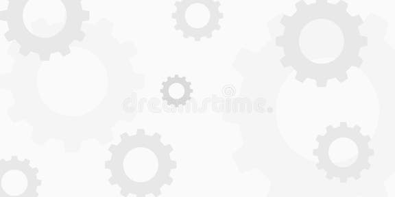 Abstract Cog Shape on White Background Stock Vector - Illustration of ...