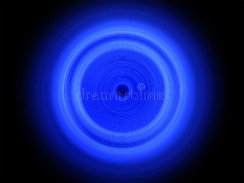 An Abstract Cold Blue Vortex of a Black Hole or a Fire Tornado Stock ...