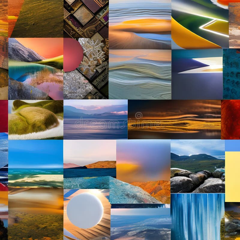 1166 Abstract Collage: a Creative and Expressive Background Featuring ...