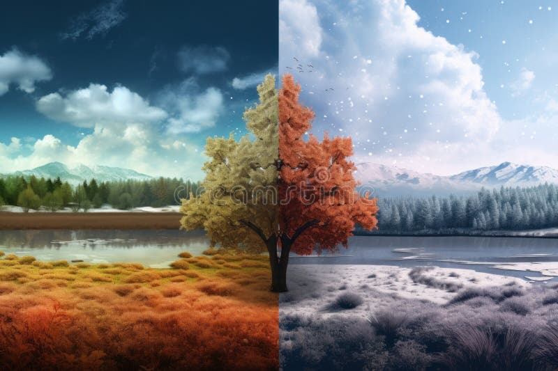 136 Winter Vs Summer Stock Photos - Free & Royalty-Free Stock Photos ...