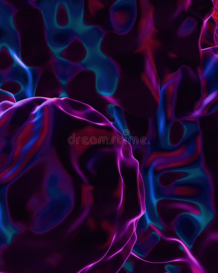 Abstract Color Background of Curved Glass Texture Stock Illustration ...