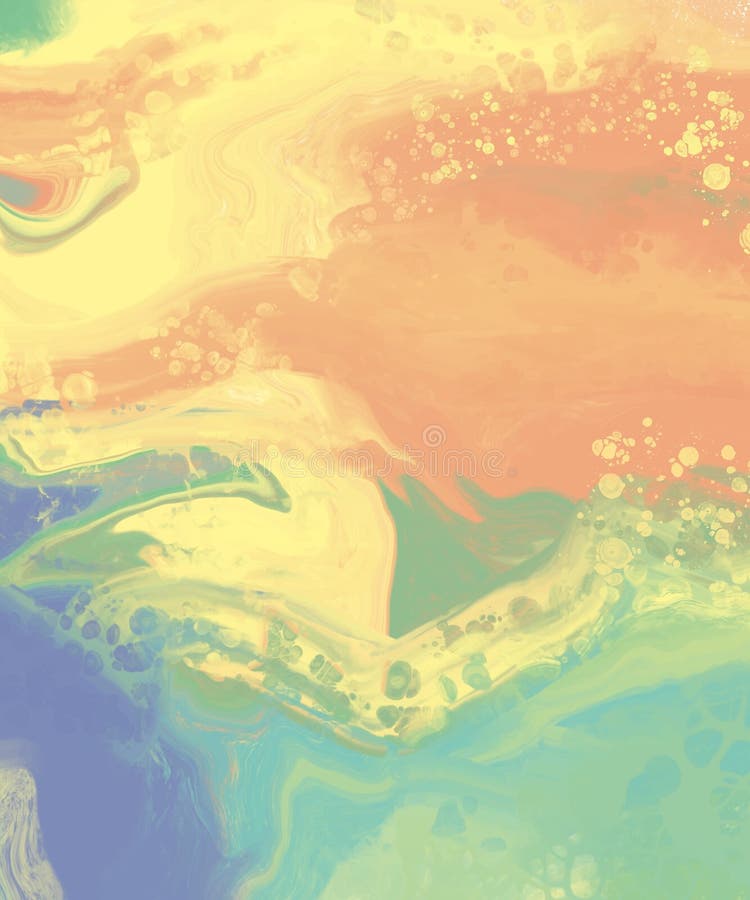 Abstract Color Background Painting Design. Vector Illustration Stock ...