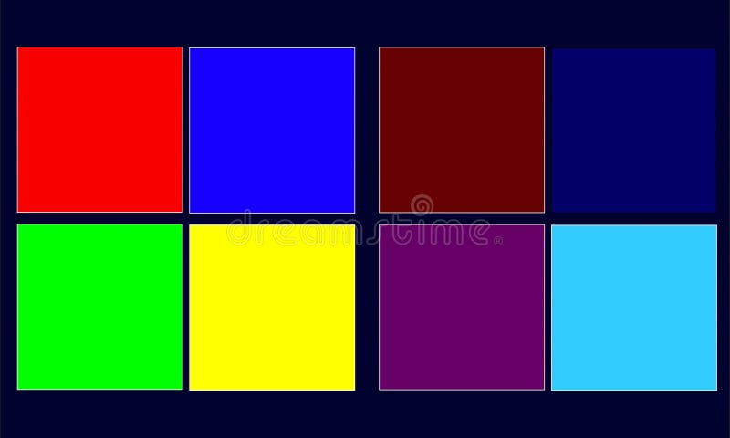 Abstract Color Background with Square Shape. Bright Hues Blend ...
