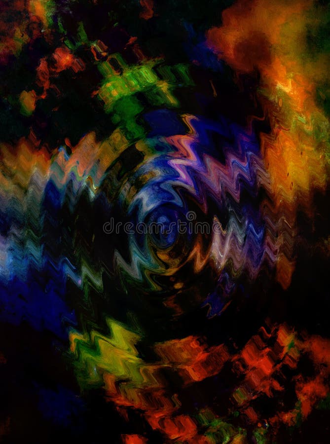 Abstract Color Backgrounds, Painting Collage with Spots, Circle ...