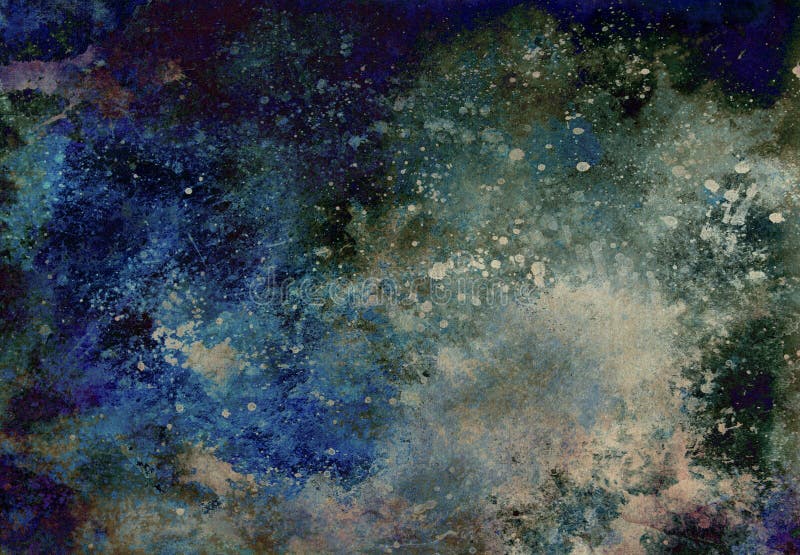 Abstract Color Backgrounds, Painting Collage with Stock Illustration ...