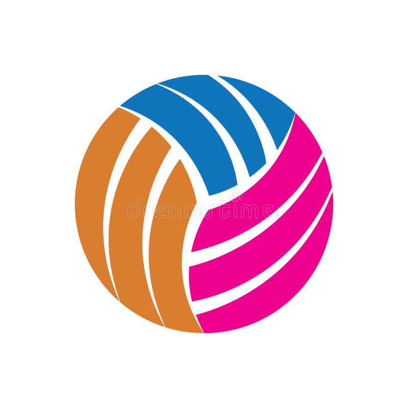 Abstract Color Ball Logo stock illustration. Illustration of ball ...