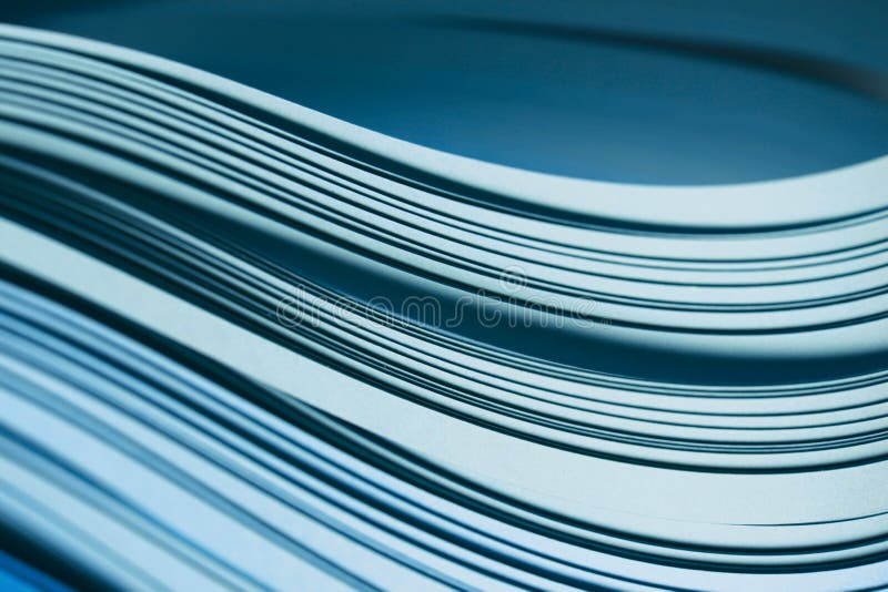Abstract Color Blue Strip Paper Background Stock Photo - Image of paper ...