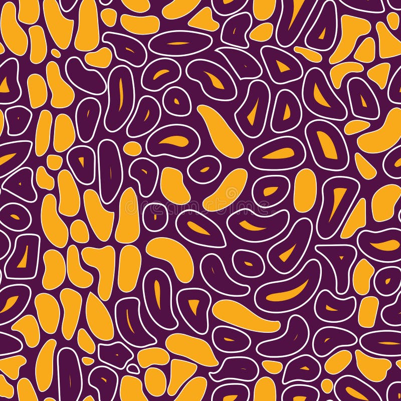 Abstract Color Cells Seamless Pattern. Stock Vector - Illustration of ...