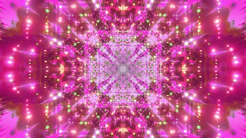 Abstract Color Changing Space Galaxy 3d Illustration Background ...