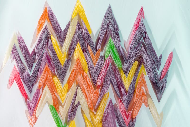 Abstract Color Chart with White Background Stock Photo - Image of ...