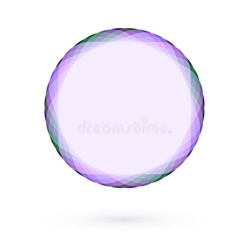 Abstract Color Circle. Raster Stock Illustration - Illustration of ...