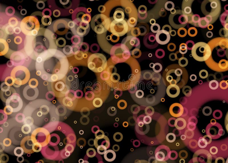 Color Circles Abstract Background Illustration Stock Illustration ...
