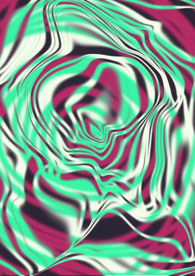 Abstract Color Curve Background Stock Illustration - Illustration of ...