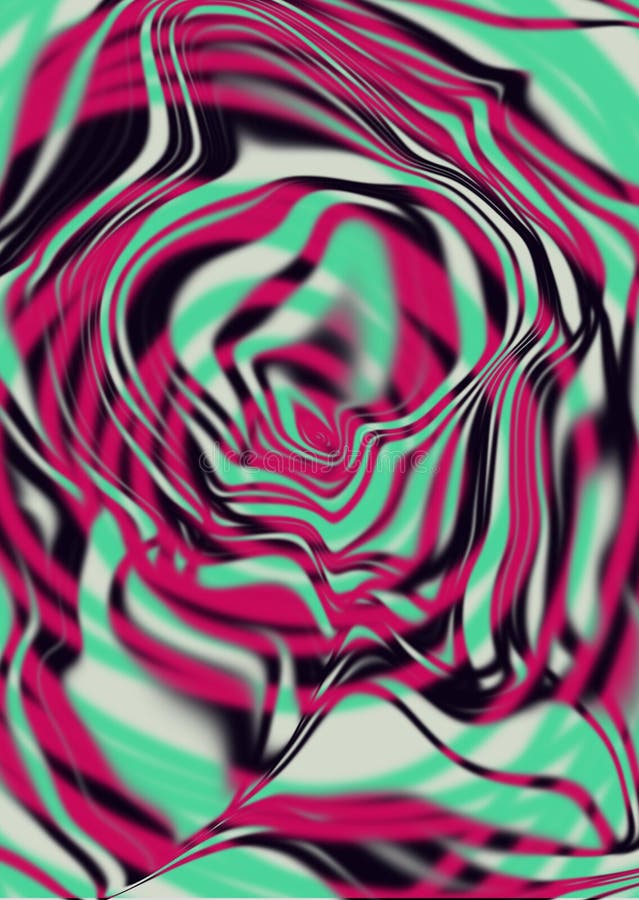 Abstract Color Curve Background Stock Illustration - Illustration of ...