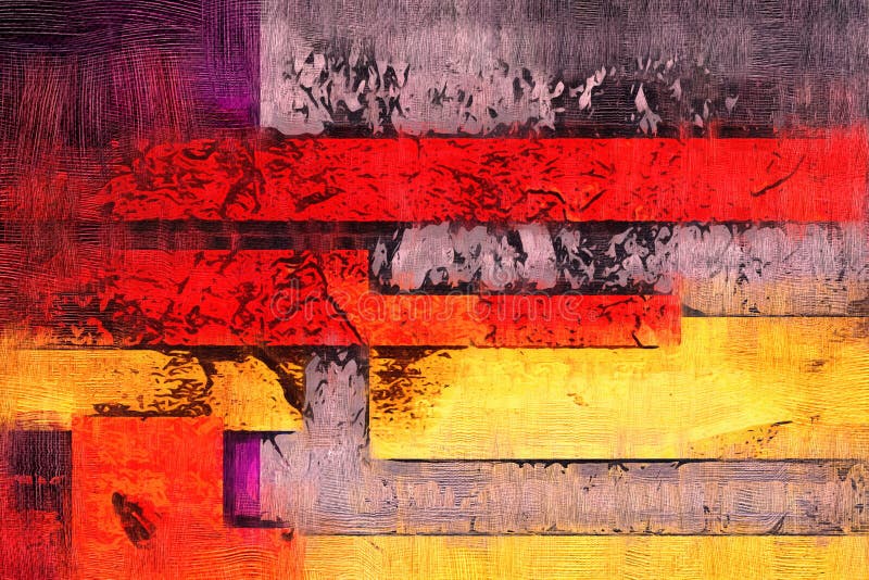 Abstract Color Design Fresh Unique Stock Illustration - Illustration of ...