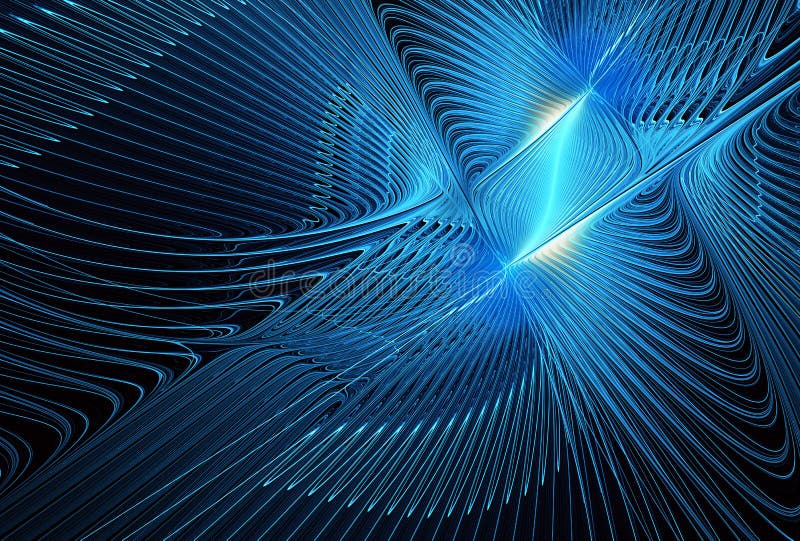 Abstract Color Dynamic Background with Lighting Effect. Fractal Texture ...