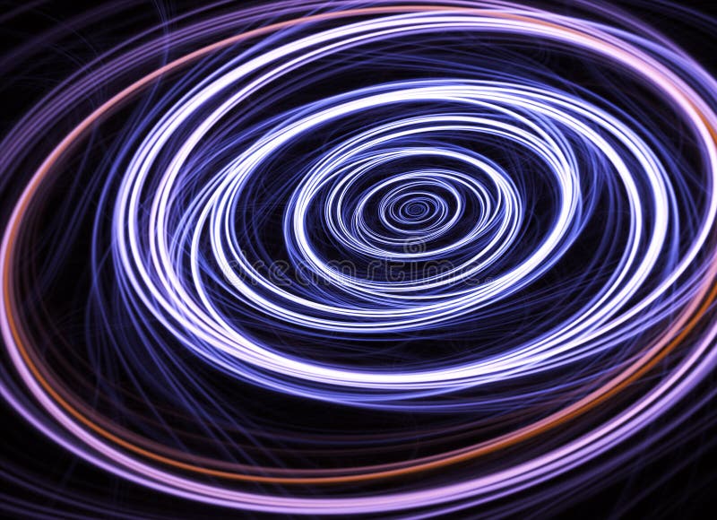 Abstract Color Dynamic Background with Lighting Effect. Fractal Texture ...