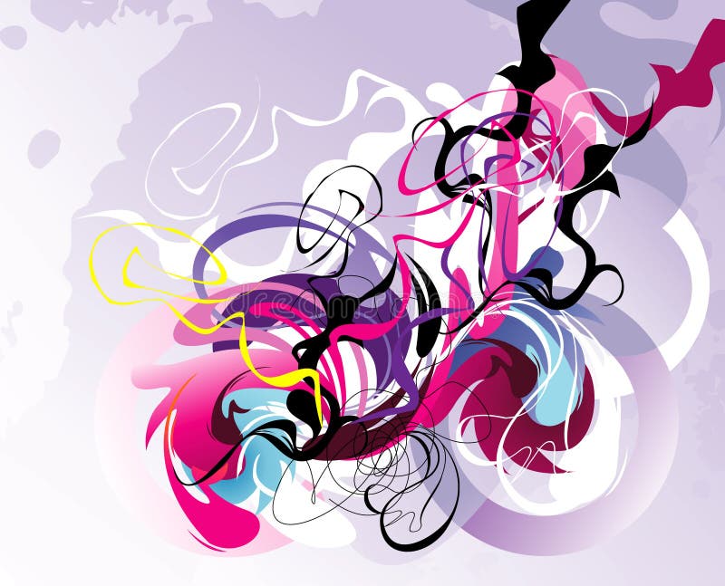 Abstract color fantasy stock vector. Illustration of texture - 18526988