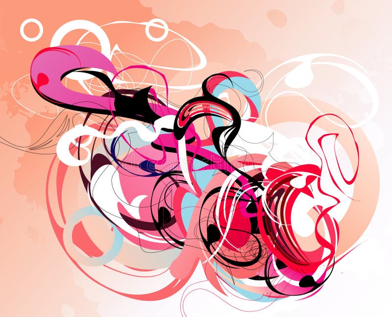 Abstract color fantasy stock vector. Illustration of background - 18526991