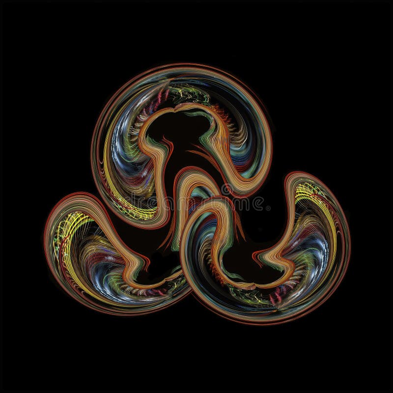 Abstract Color Forms and Lights Stock Illustration - Illustration of ...