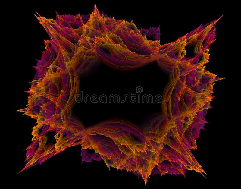 Abstract color frame stock illustration. Illustration of graphics ...