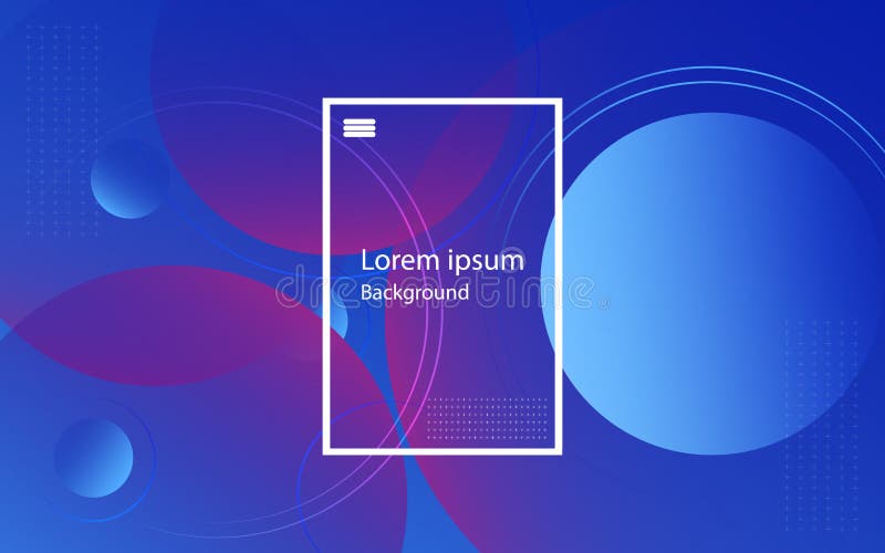 Abstract Color Full Modern Circle Cover Design Stock Vector ...