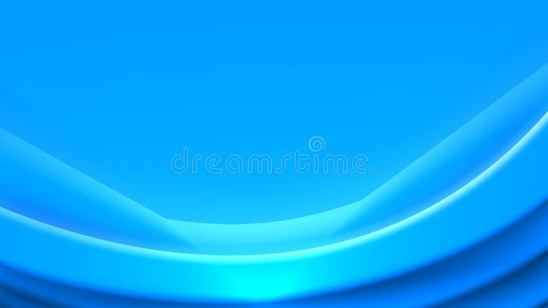 Abstract Color Gradient Background with Waves, Decorative Blue Shape ...