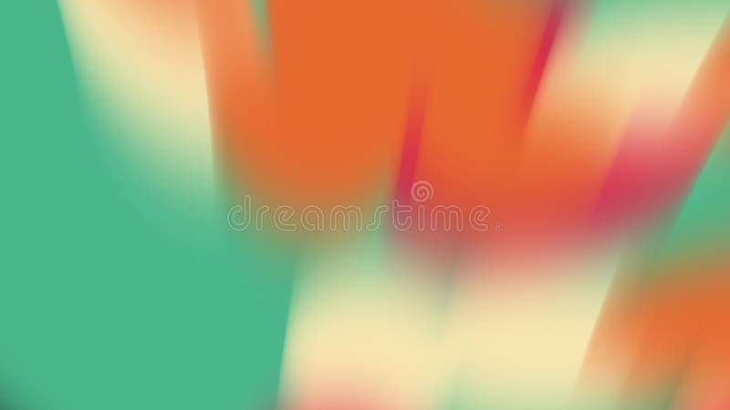 Abstract Color Gradient Motion Background Soft Orange and Teal Stock ...