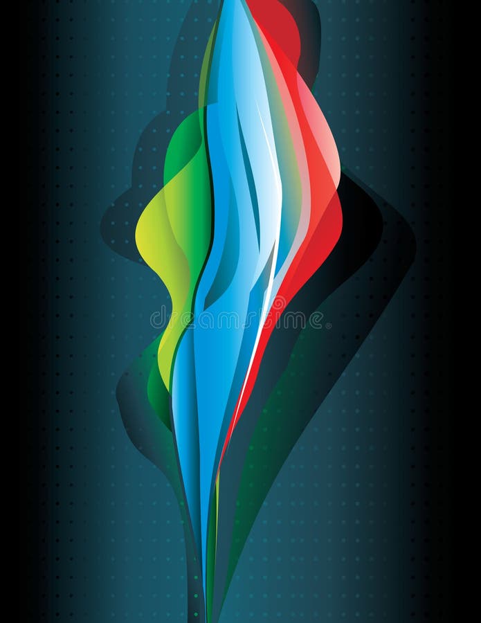 Abstract Color Illustration Stock Vector - Illustration of style ...