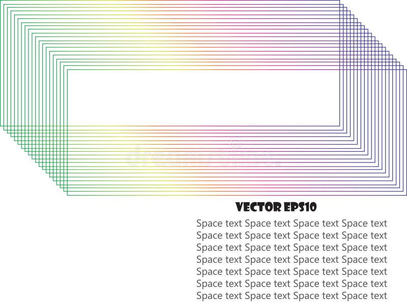 Abstract Color Lined Pattern Background,EPS10. Stock Illustration ...