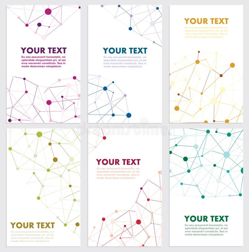 Abstract Color Network Connection, Vector Stock Vector - Illustration ...