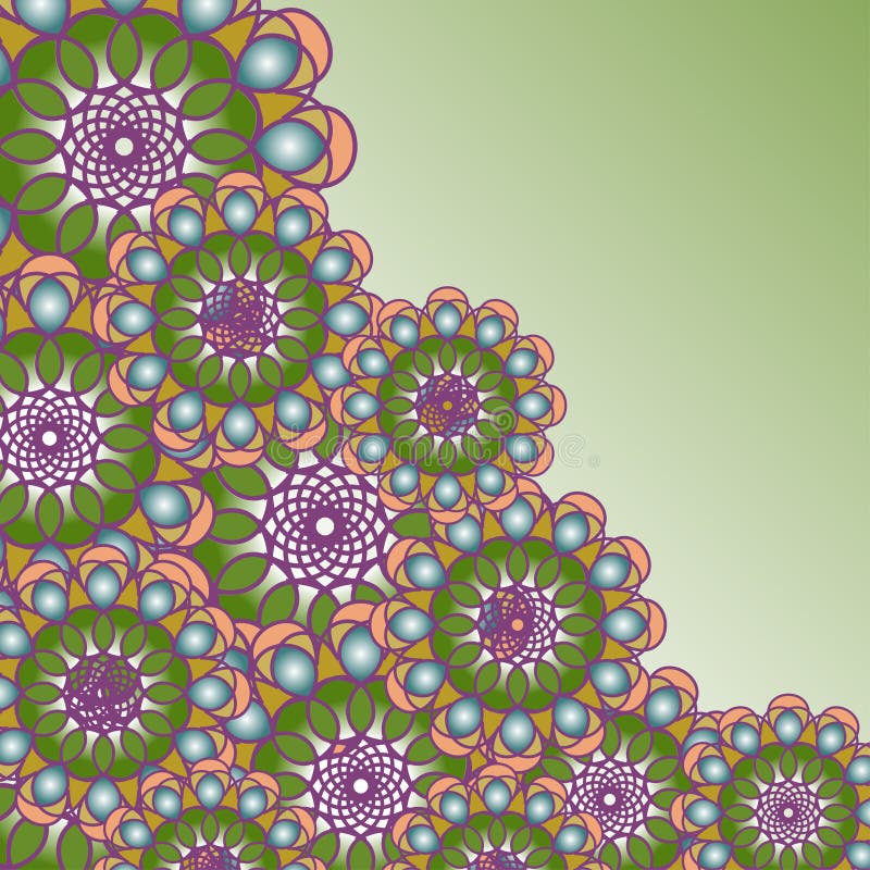 Abstract Color Ornaments Background. Vector Illustration Stock Vector ...