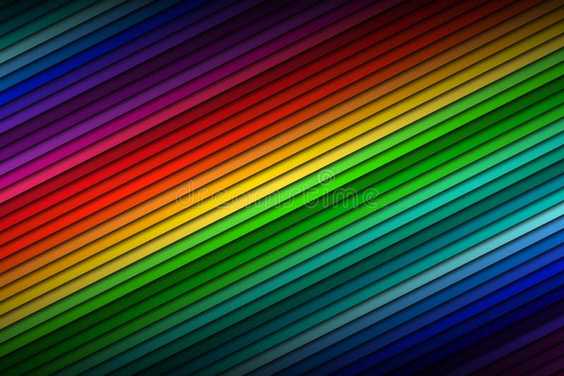 Abstract Color Palette Background, Color Thin Diagonal Lines Stock ...