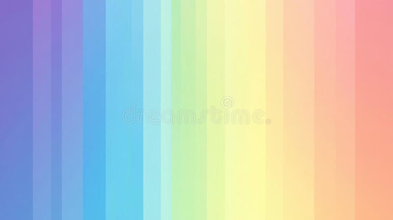 Abstract Color Palette with Gradient Stripes, Smooth Vertical ...