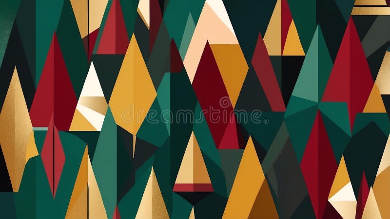 Abstract Color Palette Wallpaper with Forest Green Dee Ai Generated ...