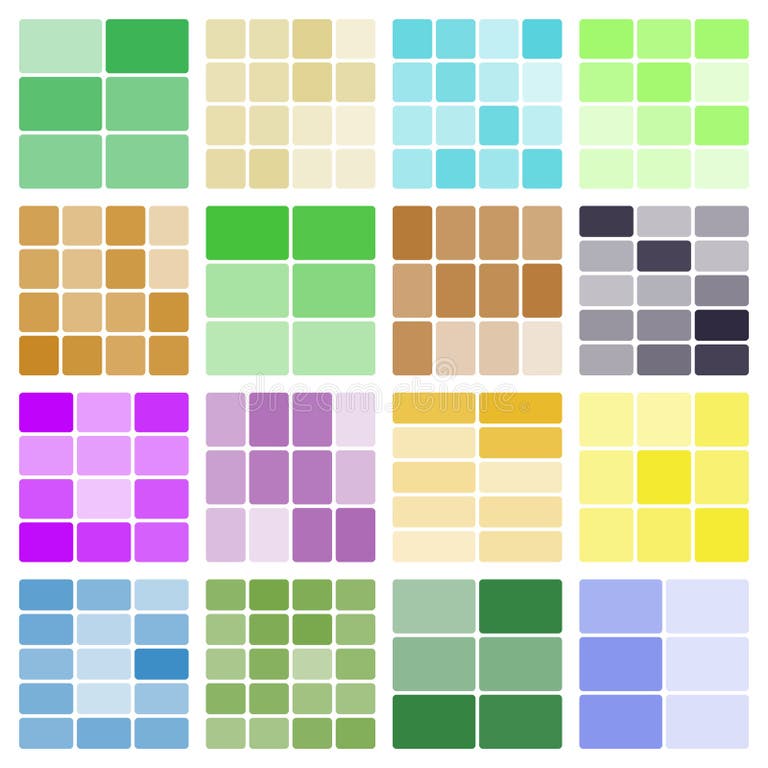 Abstract Color Palettes Stock Illustrations – 13,058 Abstract Color ...
