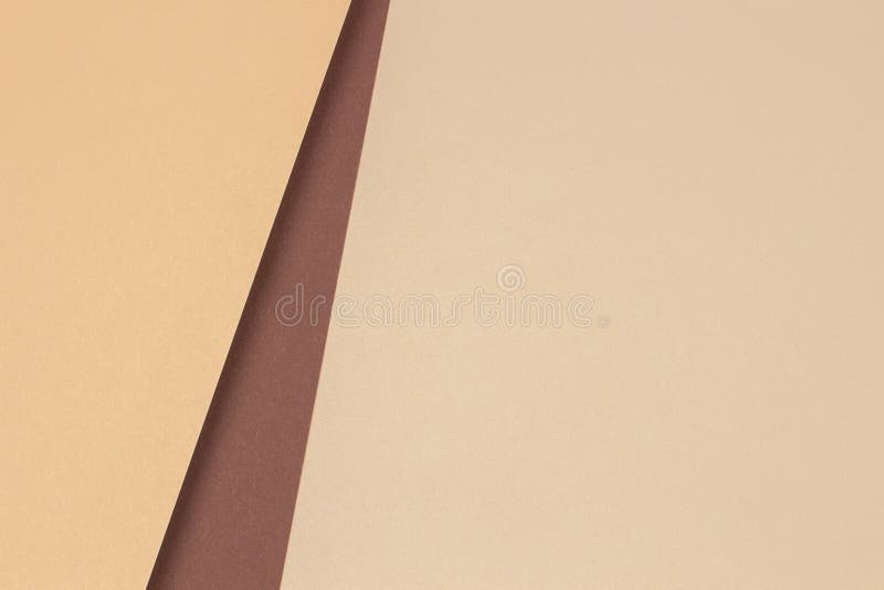 Abstract Color Papers Geometry Composition Background with Beige and ...