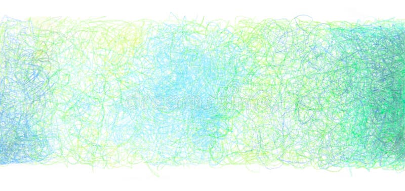 Abstract Color Pencil Drawing Background. Stock Illustration ...