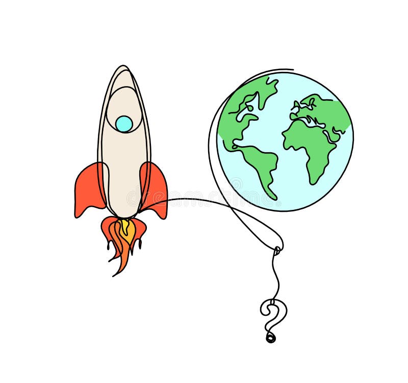 Rocket Question Mark Stock Illustrations – 173 Rocket Question Mark ...