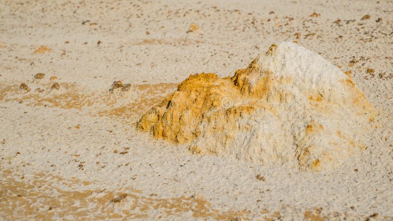 And texture at kaolin mine stock photo. Image of palette - 242788318