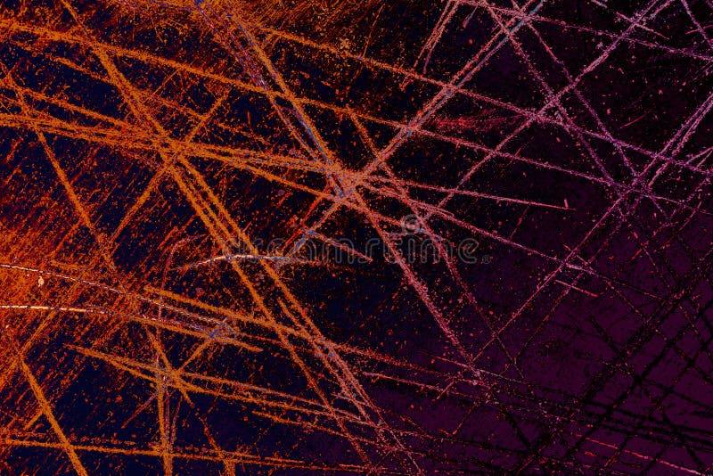 Abstract Color Scratch Background in Rainbow Style Stock Illustration ...