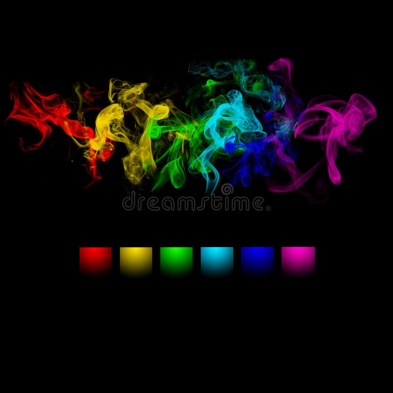 Colored smoke stock photo. Image of smoke, design, color - 17585206