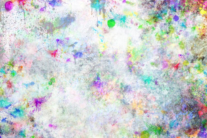 Abstract Color Splash Background Illustration Stock Illustration ...