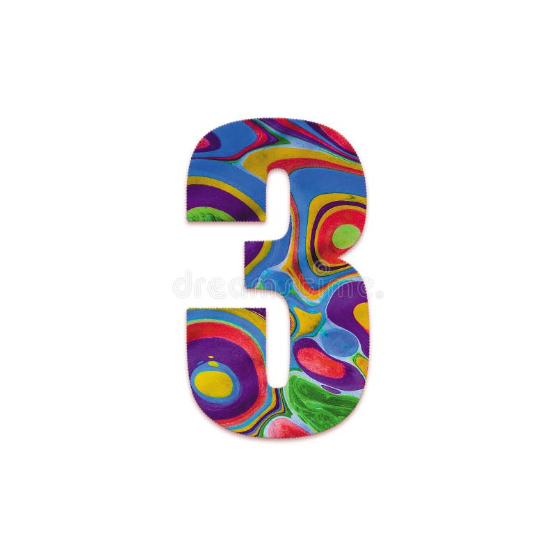 Splash Paint Number 3 Stock Illustrations – 105 Splash Paint Number 3 ...
