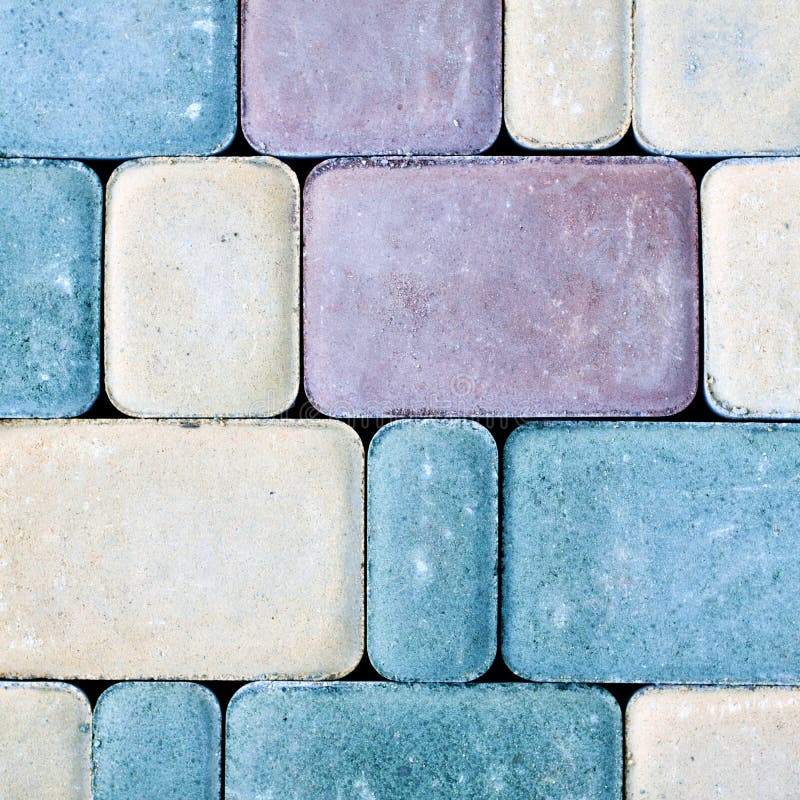 Abstract Color Stone Diversity Background, Colorful Wall Construction ...