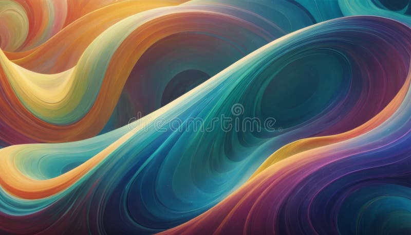 Abstract Color Swirls stock photo. Image of psychedelic - 313896862